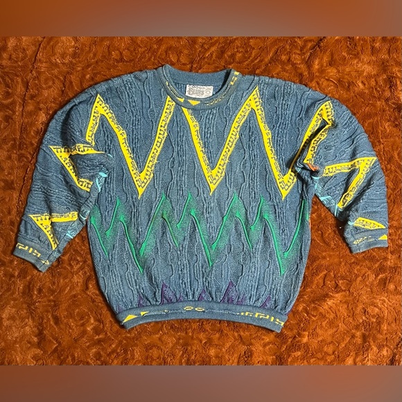 COOGI | Sweaters | Vintage Coogi Blues Sweater | Poshmark